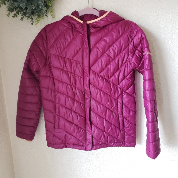 Columbia | Jackets & Coats | Columbia Pink Purple Barbie Zip Front ...